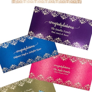 Custom Money Envelopes Pack of 100 - Etsy