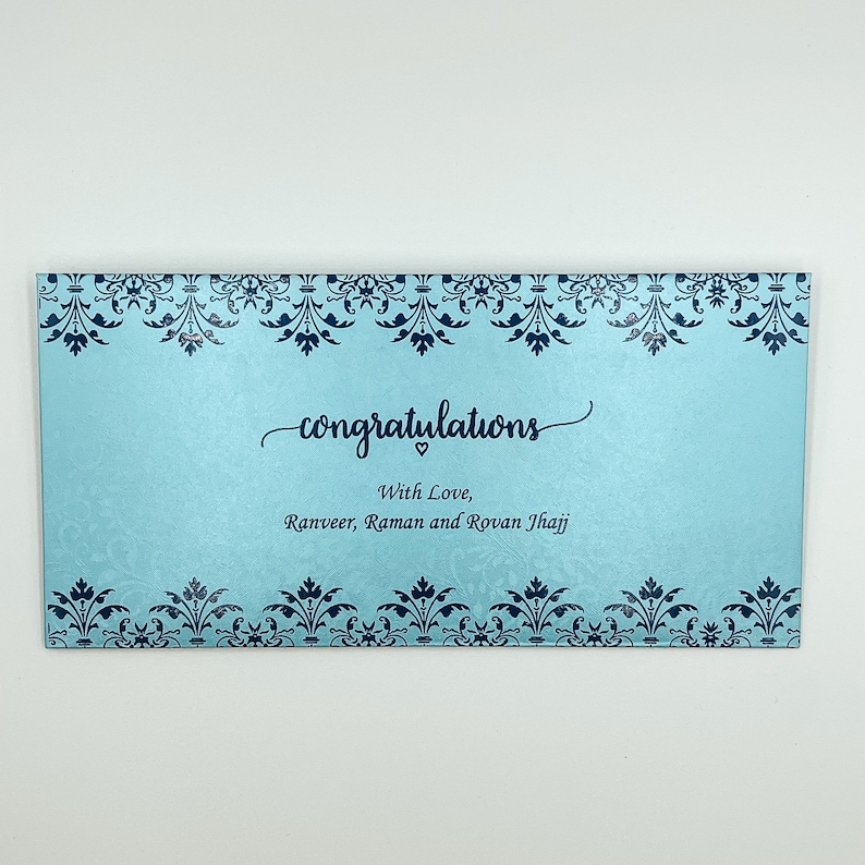 Custom Money Envelopes Pack of 100 - Etsy
