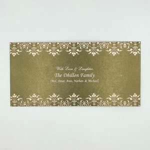 Custom Money Envelopes Pack of 100 - Etsy