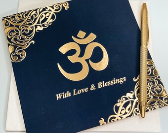 Hindu Funeral Card - Etsy