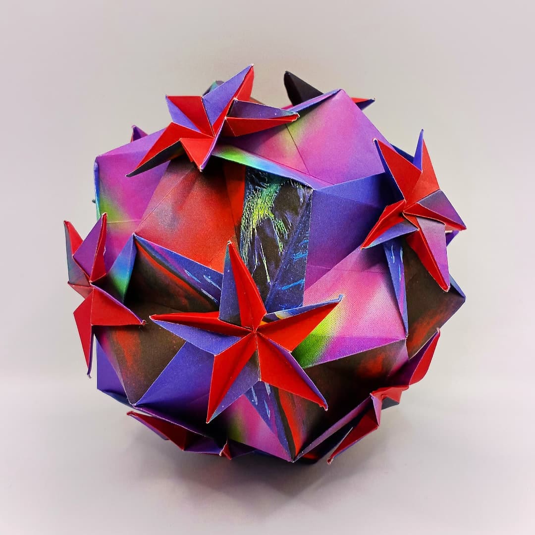 Eve Kusudama, Eve Origami Ball, Kusudama, Origami Ball, Origami ...