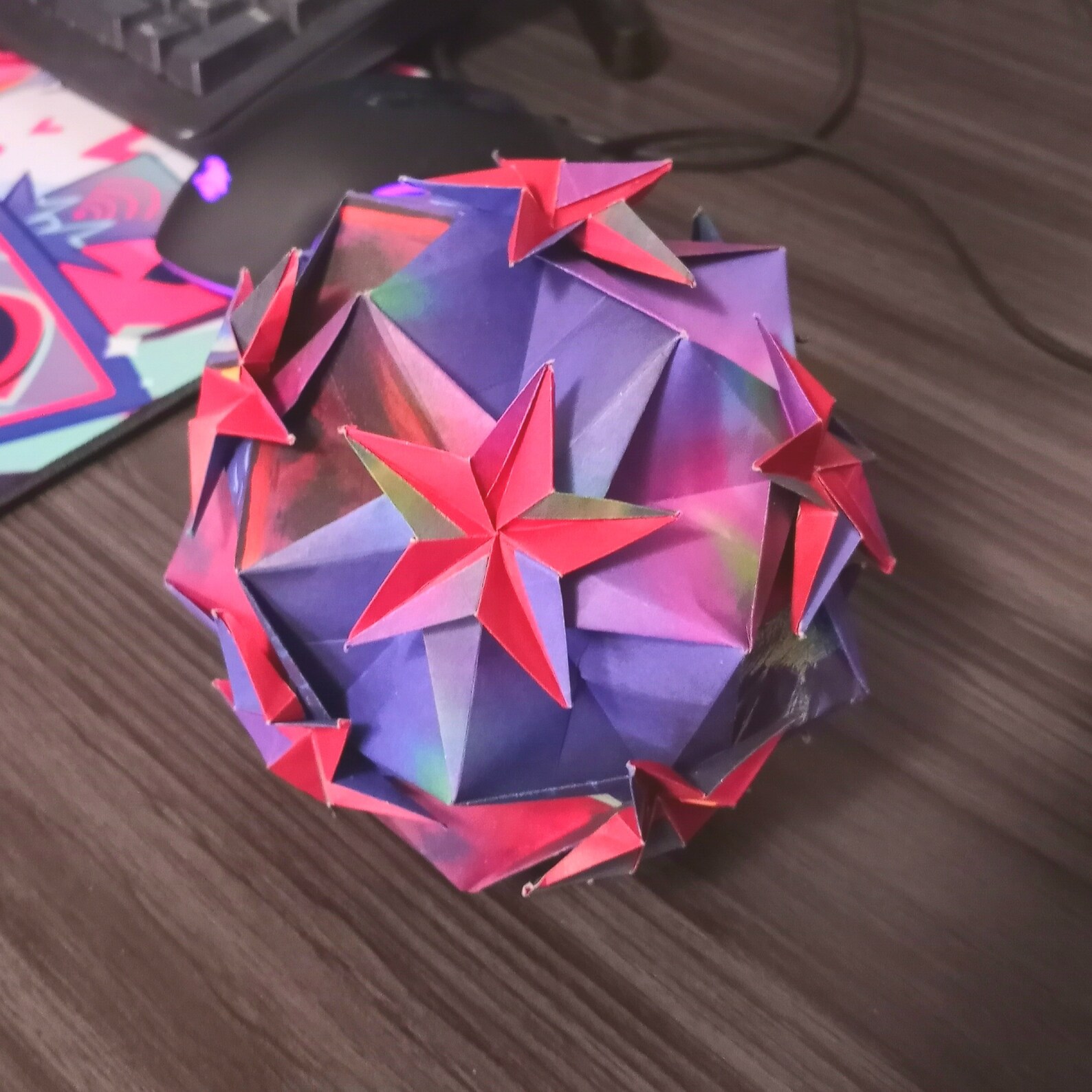 Eve Kusudama, Eve Origami Ball, Kusudama, Origami Ball, Origami ...