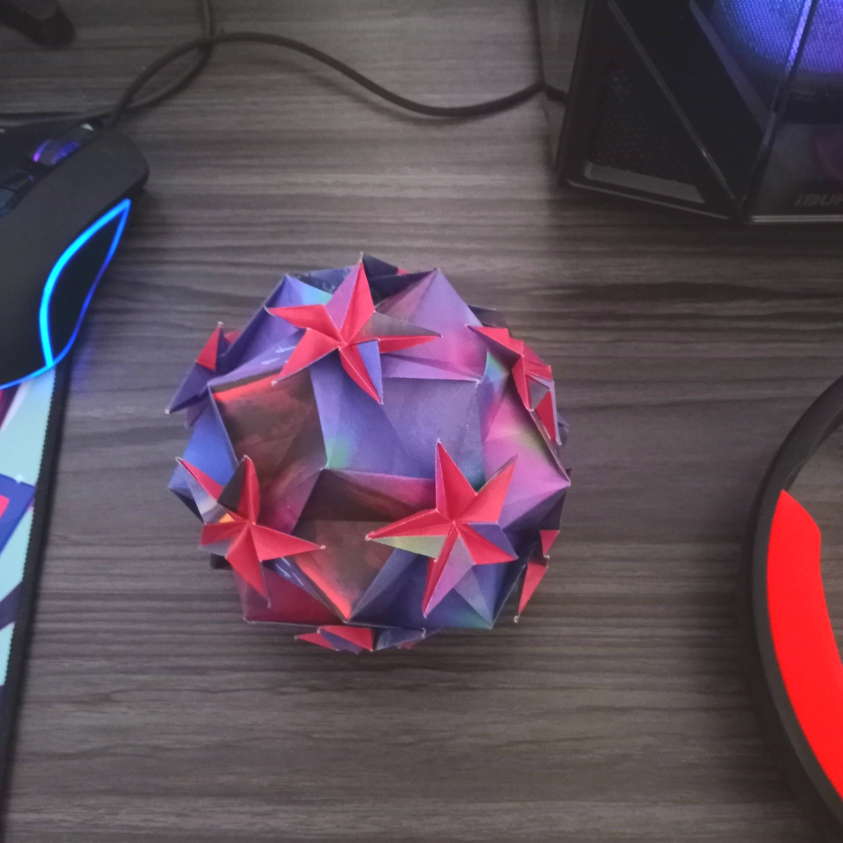 Eve Kusudama, Eve Origami Ball, Kusudama, Origami Ball, Origami ...