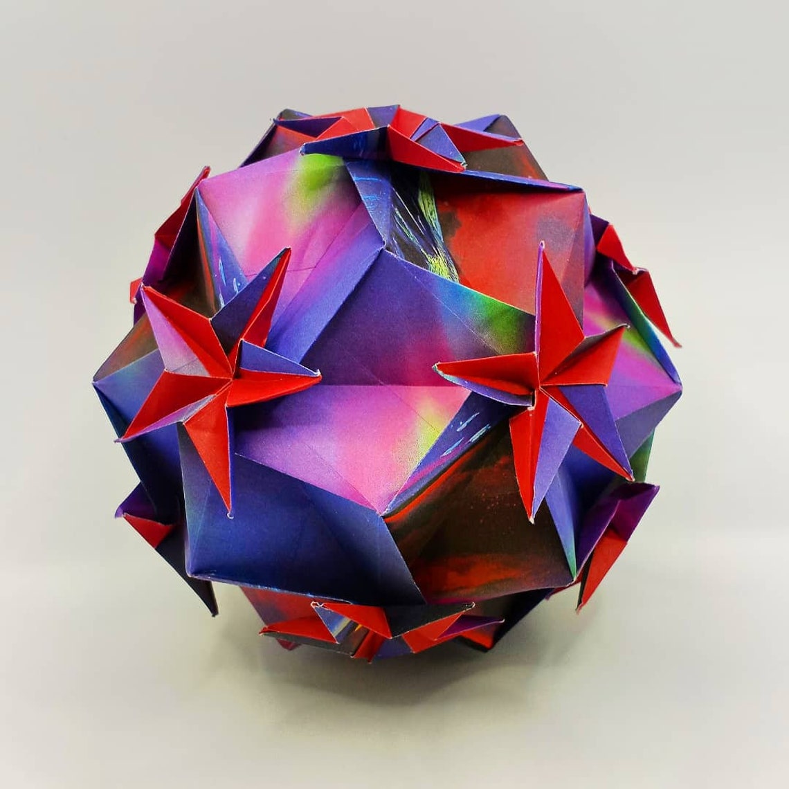 Eve Kusudama, Eve Origami Ball, Kusudama, Origami Ball, Origami ...