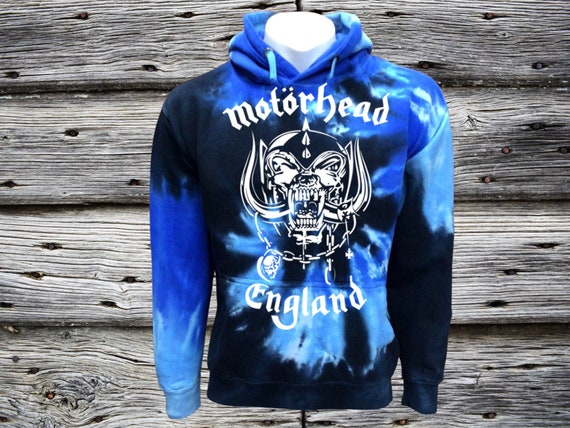 Motorhead Hoodie Pullover sweatshirt Tie Dye Hoodie | Etsy