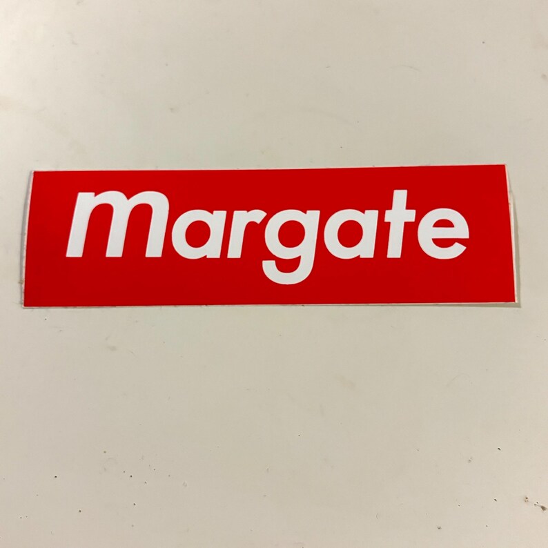 Margate Box Logo Vinyl Sticker - Etsy