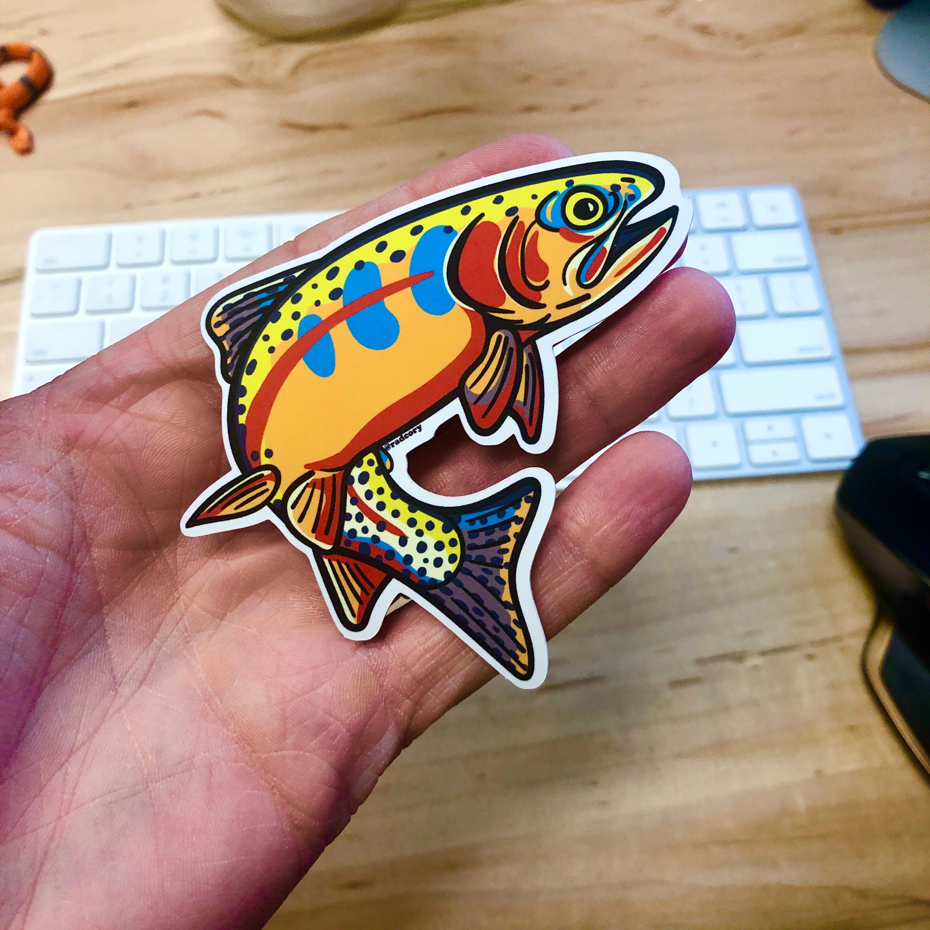 Rio Grande Cutthroat Sticker - Etsy