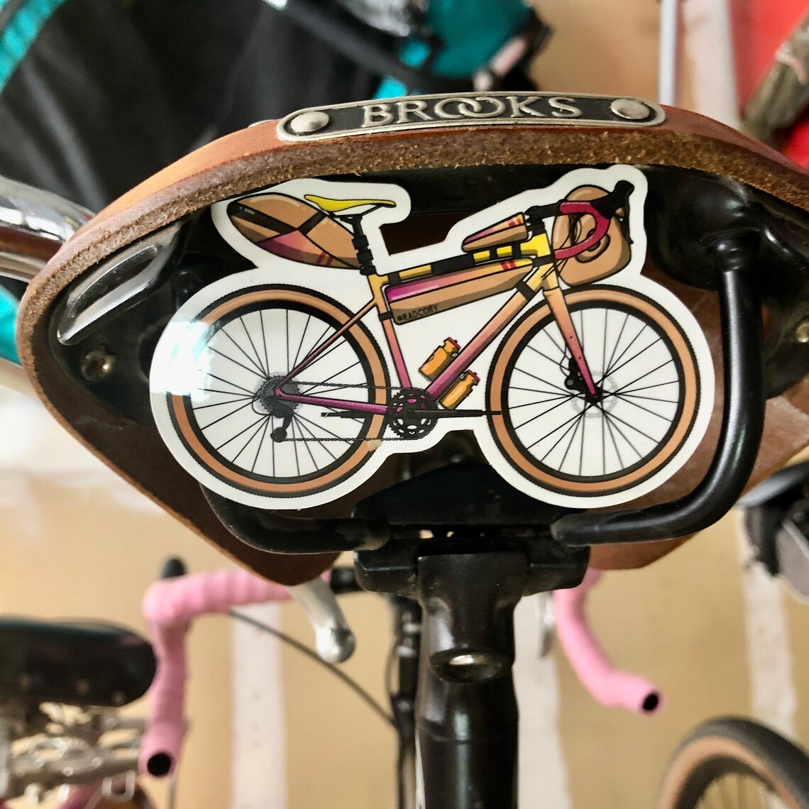 Bikepacking Sticker - Etsy