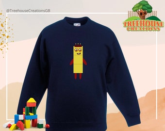 Numberblocks Jumper - Etsy UK