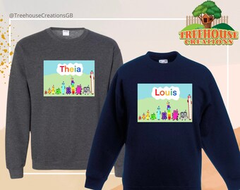 Numberblocks Jumper - Etsy UK