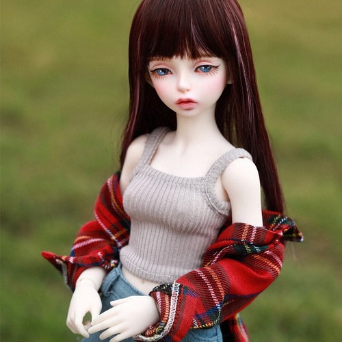 Full Set Bjd Doll 60cm With Clothes Handmade Beauty Toy 1 3 Etsy