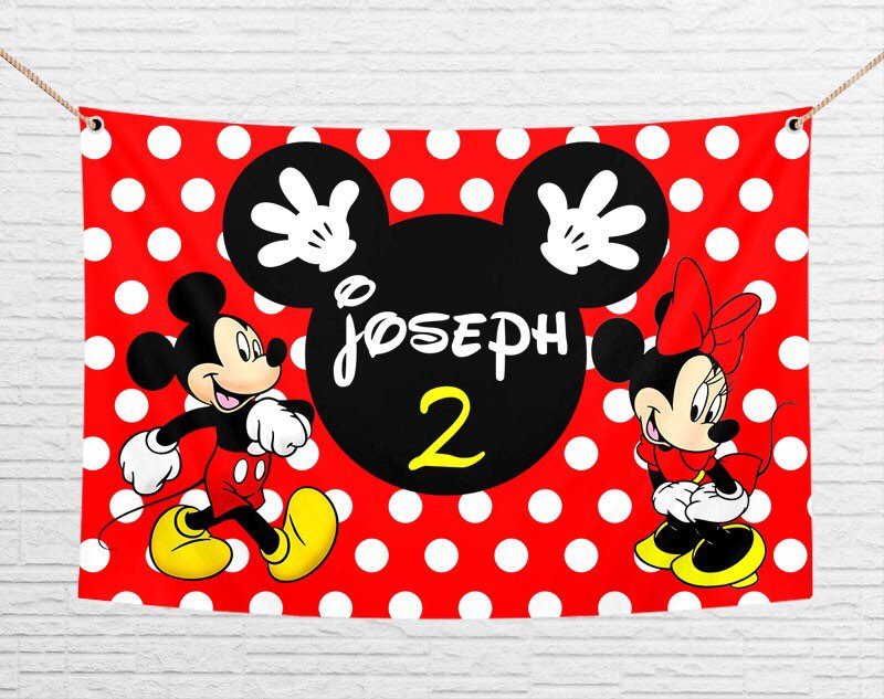 Minnie Mouse Red Background Minnie Mouse Bow Over Eyes HD PNG