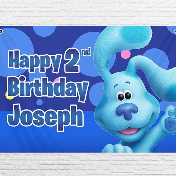 Blues Clues Backdrop - Etsy