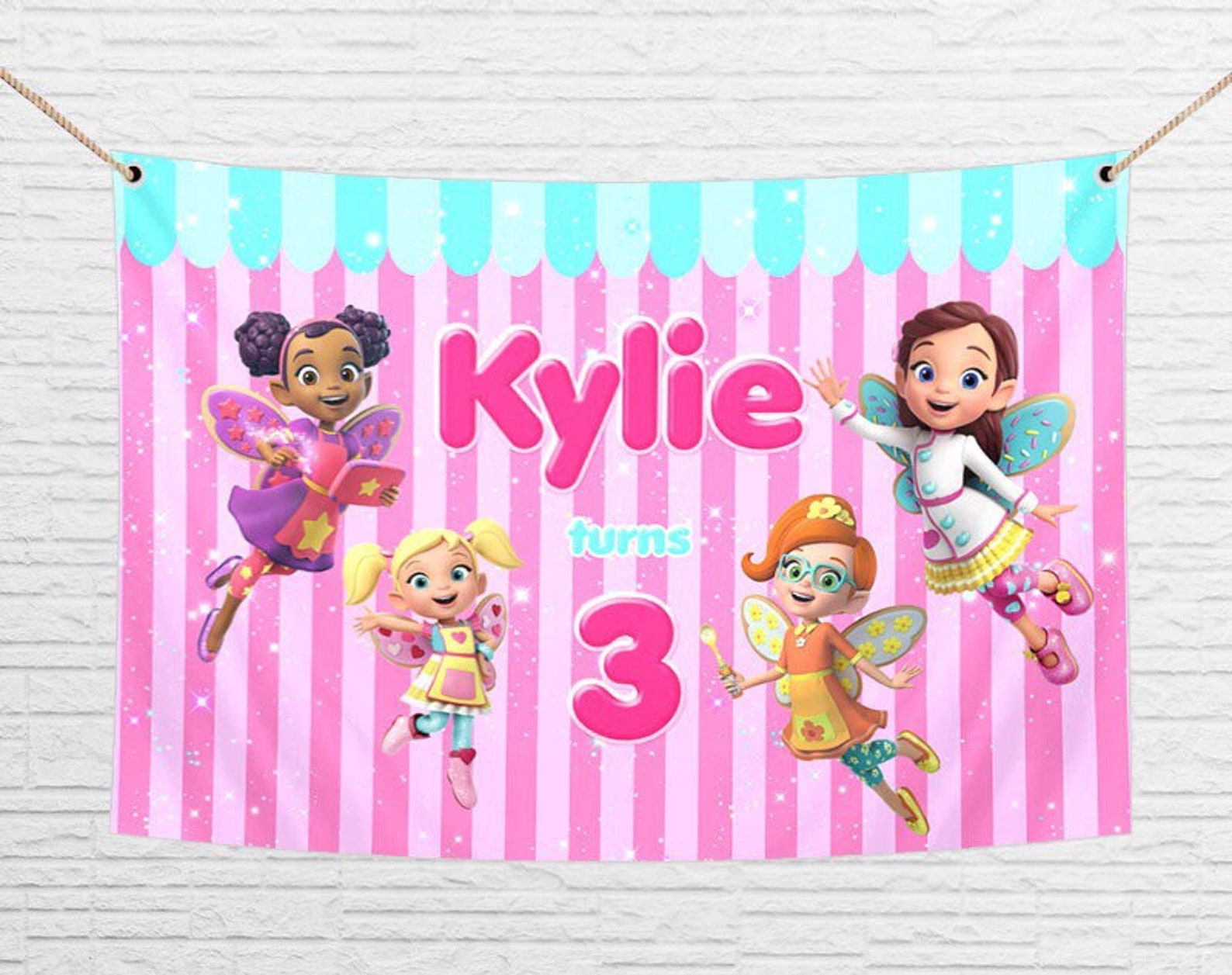 Butterbean's Cafe Background Birthday Backdrop - Etsy