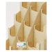 12 Pocket 5" Width Sticker Display Rack With U Cuts, Wooden Countertop ...