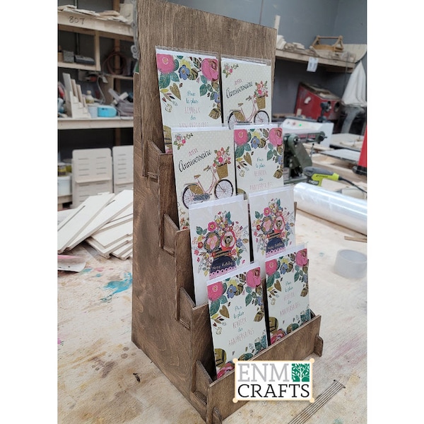 Greeting Card Display Table Top - Etsy