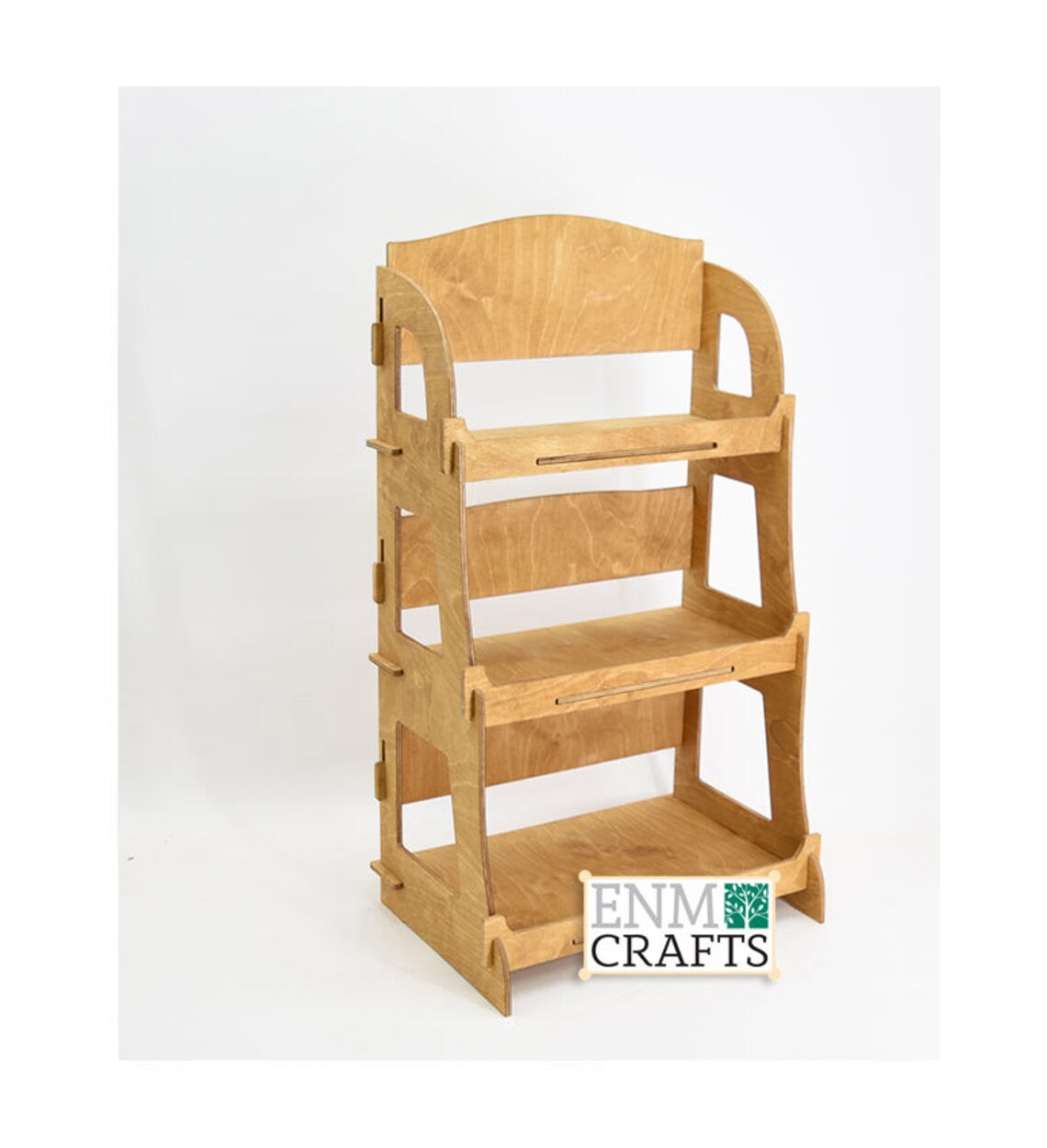 3-tier Wooden Display Rack, Wooden Countertop Rack, Product Display ...