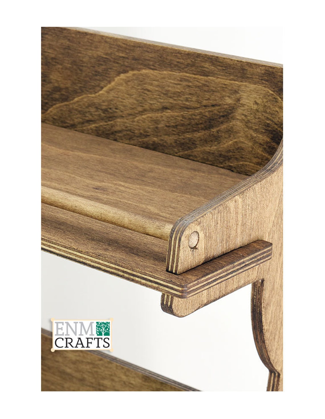 Retail Display 3-tier Wooden Table Top Rack 9.5 Between - Etsy