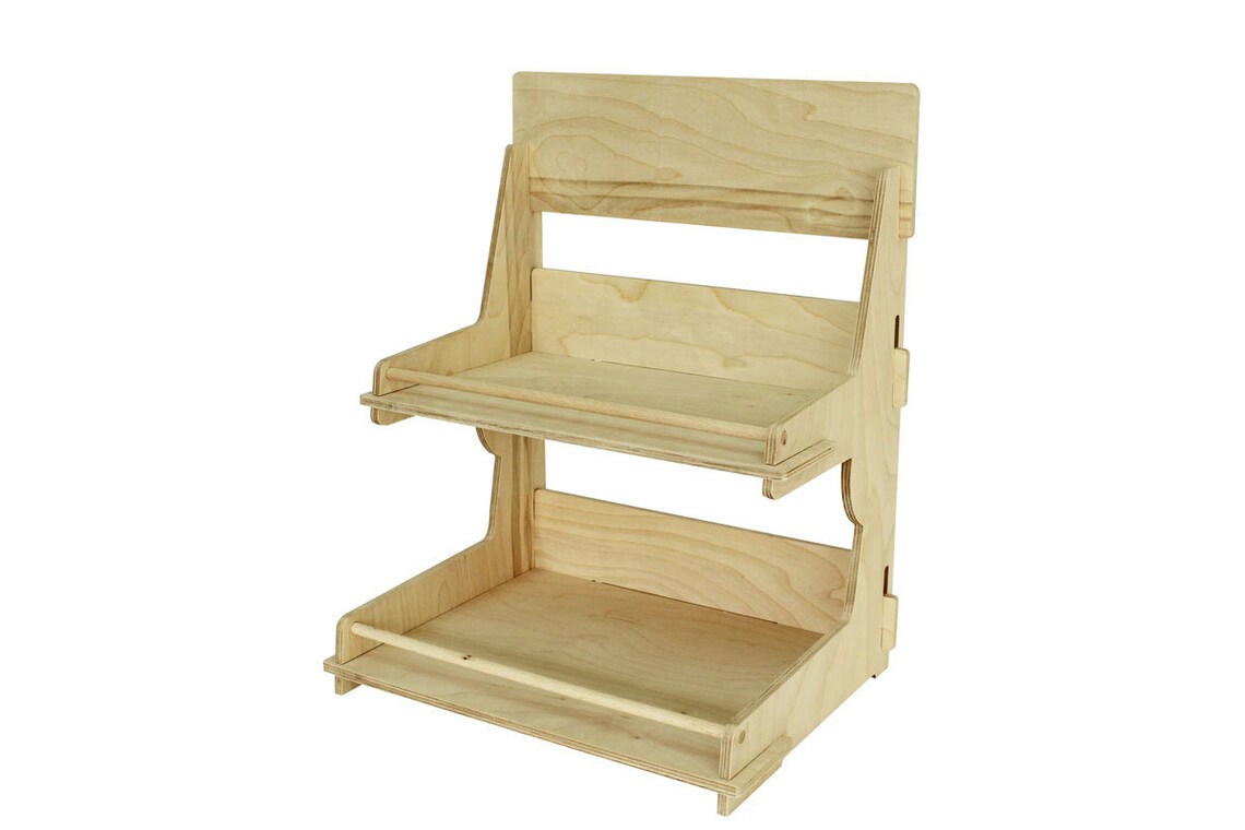 Craft Show Display Stand 2-tier Wooden Countertop Rack | Etsy