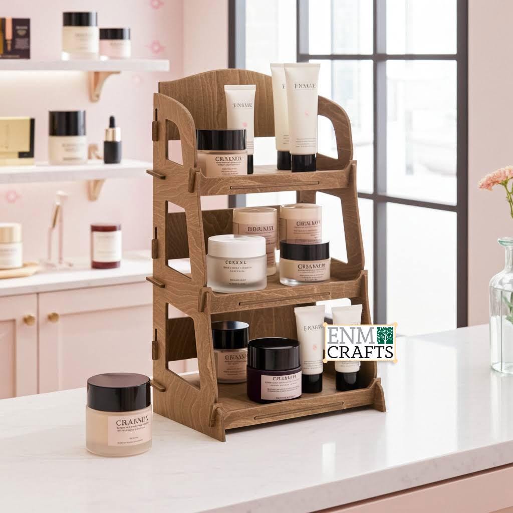 Slanted Display Rack, Wooden Countertop Rack, Product Display Stand - Etsy