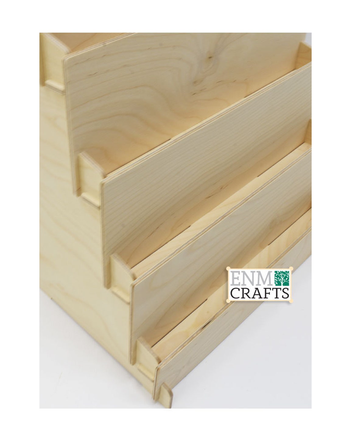 Greeting Card Display Countertop 4 Tier Rack for Craft Trade - Etsy