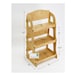 3-tier Wooden Display Rack, Wooden Countertop Rack, Product Display ...