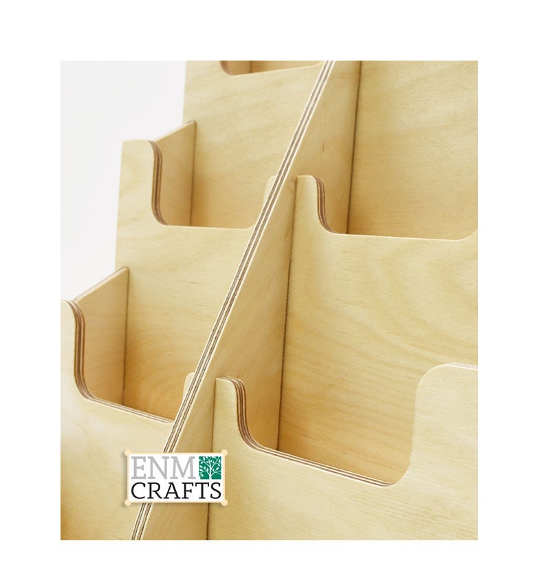8 Pocket 5 Width Sticker Display Rack With U Cuts - Etsy