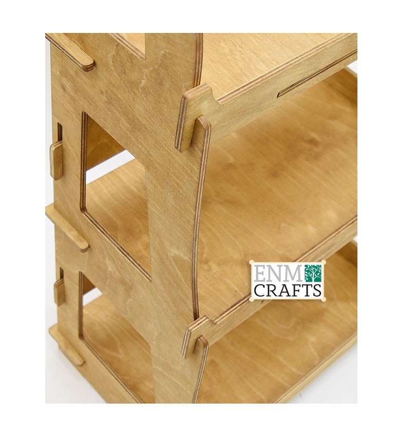 3-tier Wooden Display Rack, Wooden Countertop Rack, Product Display ...