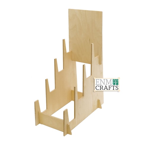 Greeting Card Display Countertop 4 Tier Rack for Craft Trade - Etsy