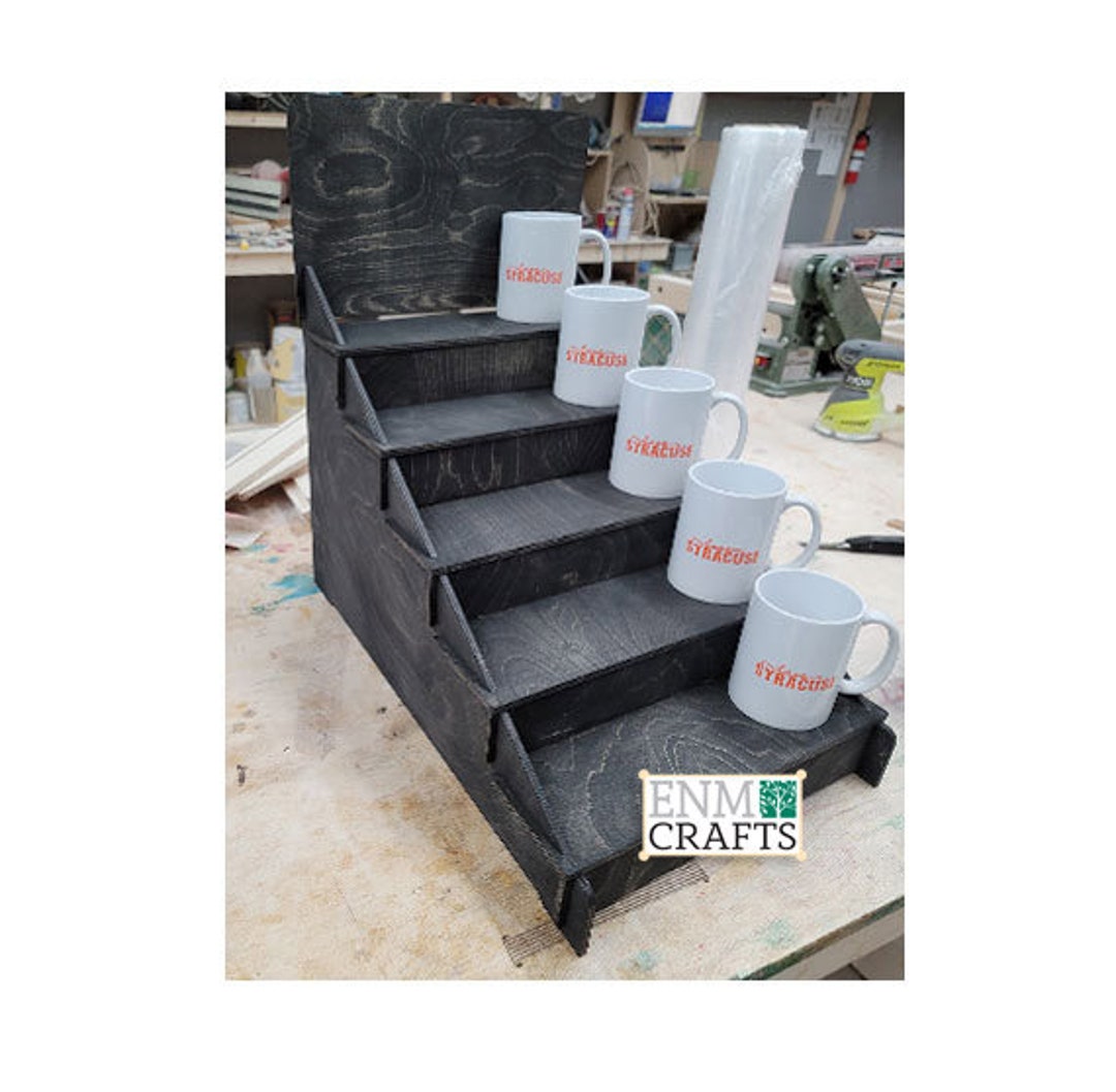 Craft Show Display 5 Tier, Wooden Table Top Rack, Product Display - Etsy