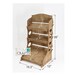 3-tier Slanted Display Rack, Wooden Countertop Rack, Product Display ...