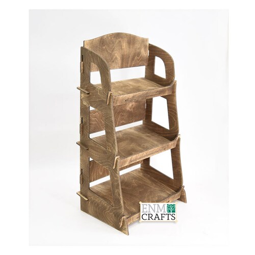 Slanted Display Rack Wooden Countertop Rack Product Display - Etsy