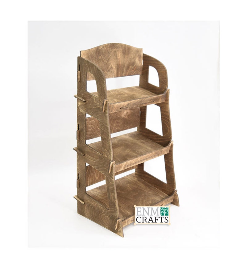 Slanted Display Rack, Wooden Countertop Rack, Product Display Stand - Etsy