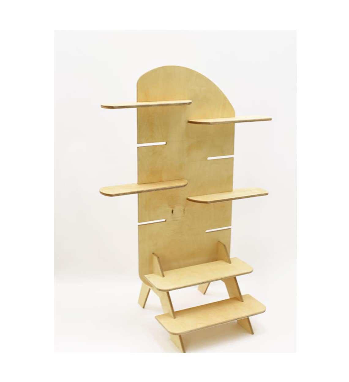 Retail Display Stand with 10-tier Wooden Countertop Rack | Etsy