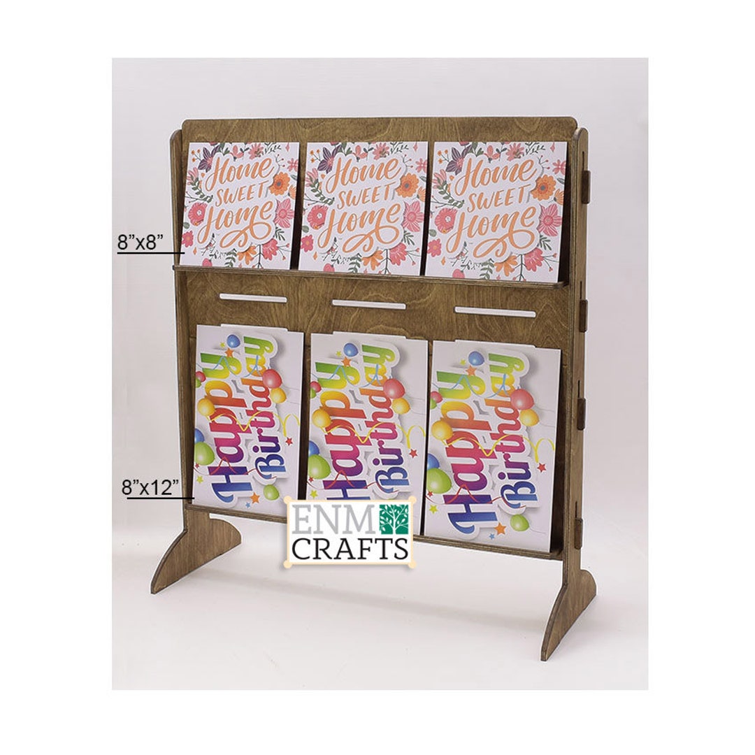 Market Display Collapsible Stand, Vertical or Slanted, Adjustable ...