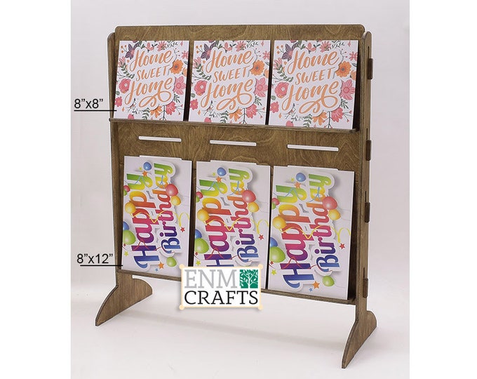 Market Display Collapsible Stand, Vertical or Slanted, Adjustable ...