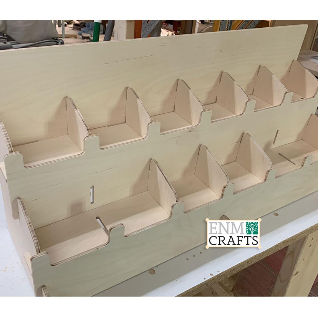 Coasters Display, 2 Tier - 12 Bin - 4.5inch Wide X 3.5inch Depth - Etsy