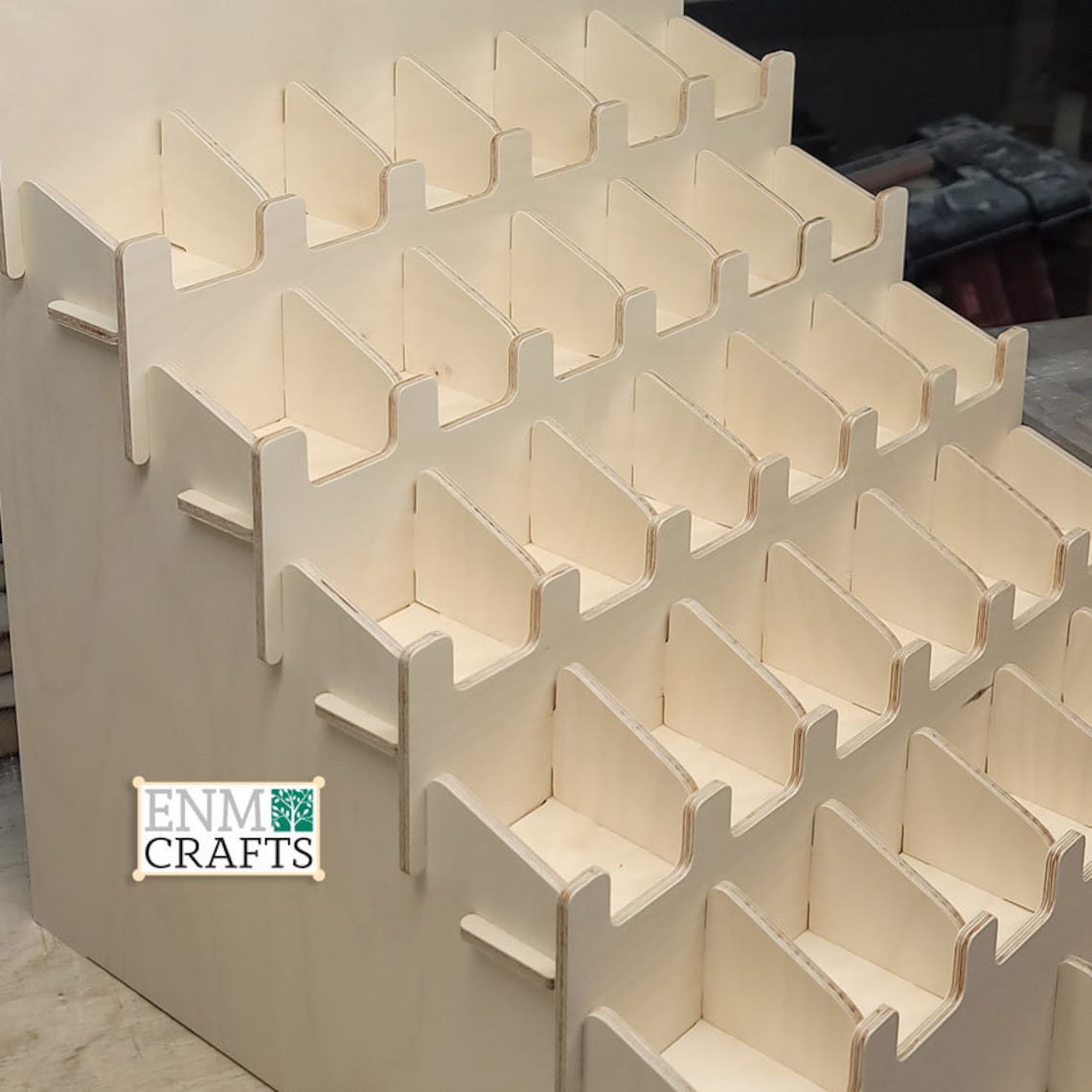 Coasters Display 5 Tier - 30 Pockets, Wide 2.6 Inch X Depth 3 Inch - Etsy