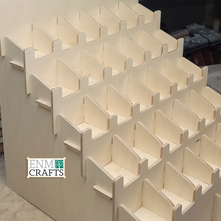Coasters Display 5 Tier - 30 Pockets, Wide 2.6 Inch X Depth 3 Inch - Etsy