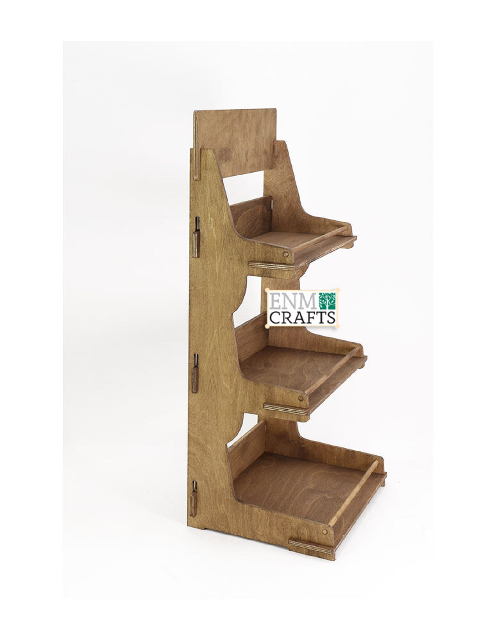 Retail Display 3-tier Wooden Table Top Rack 9.5 Between - Etsy
