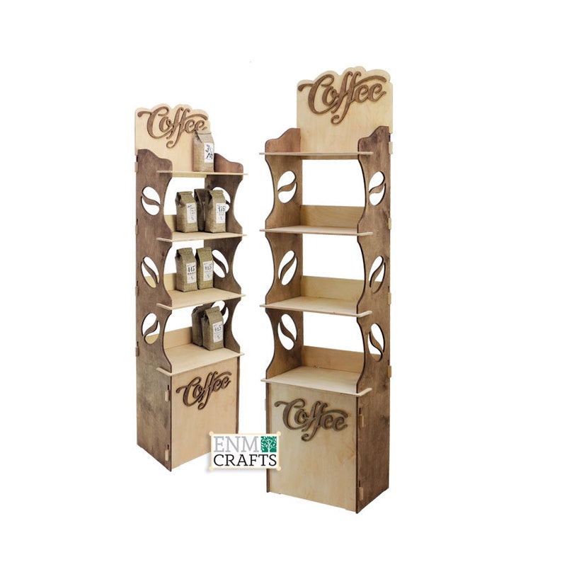 Coffee Bags Display Rack 4 Tier Floor Merchandise Display - Etsy
