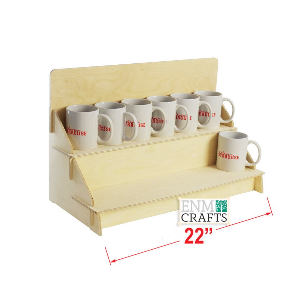 22" Wide 2-tier Tabletop Display, Collapsible Retail Rack - Etsy