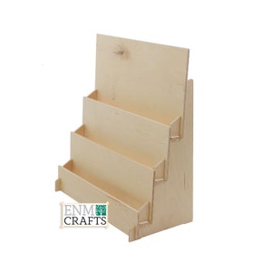 Greeting Card Display, Countertop 3 Tier Rack for Craft Trade Shows - Etsy