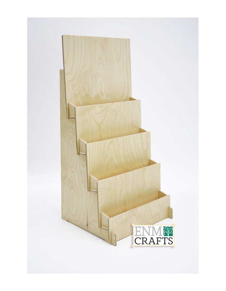 4 Tiered Large Greeting Card Display Counter Top 4 Tier Rack - Etsy