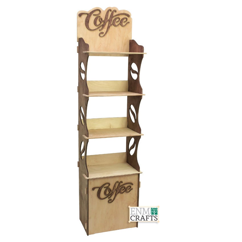 Coffee Bags Display Rack 4 Tier Floor Merchandise Display - Etsy