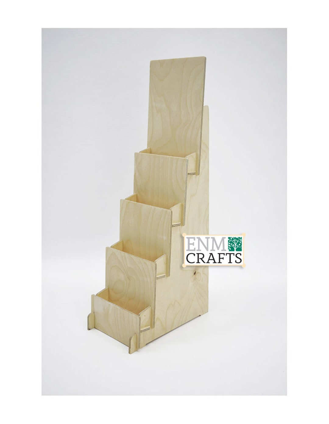 4 Tiered Greeting Card Display Counter Top 4 Tier Rack for - Etsy