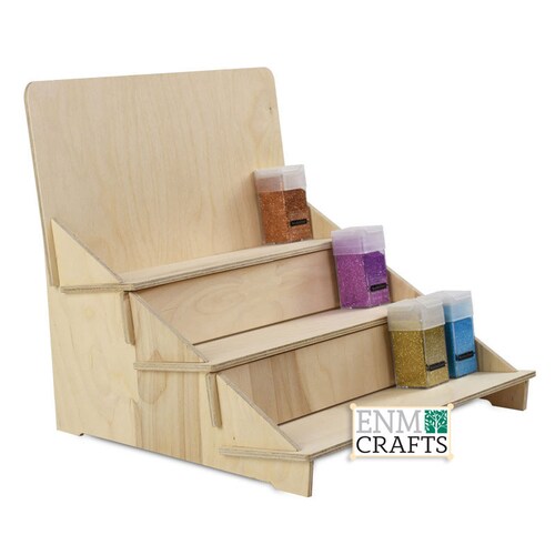 Slanted Display Rack Wooden Countertop Rack Product Display - Etsy