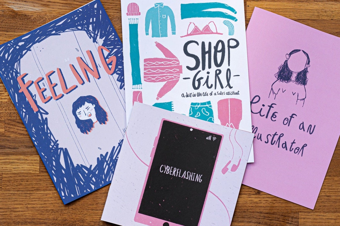 Zines Bundle | Art Zine , Collection of 4 Different Zines - Etsy