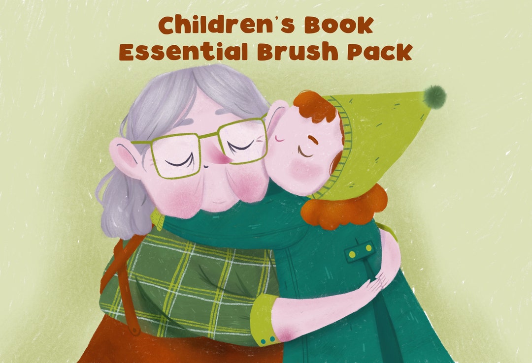 Children's Book Essential Brush Pack | Procreate Brushes Kid Lit ...