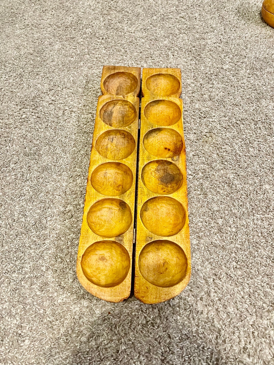 Fish Mancala Board Game | Traditional AYO OLOPON | Oware Wood Board ...